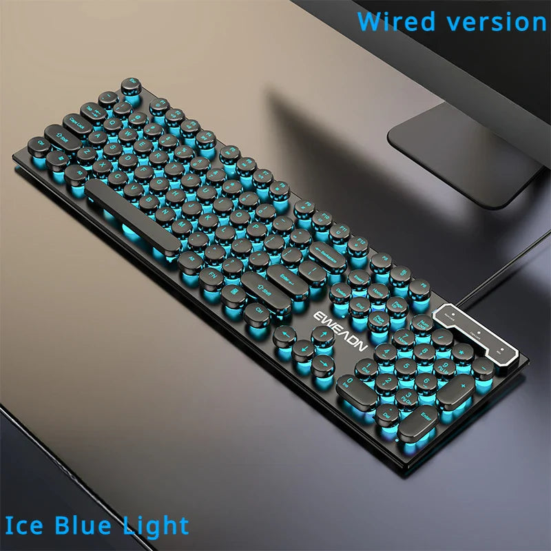 Mechanical Feel Wired Gaming Keyboard And Mouse Set – Mjg Store